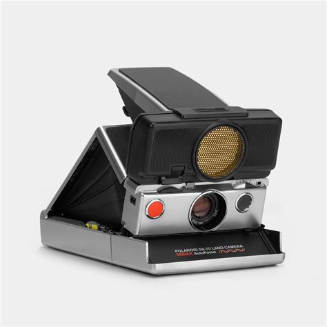 Polaroid Sx 70 Model 2 Black Folding Instant Film Camera