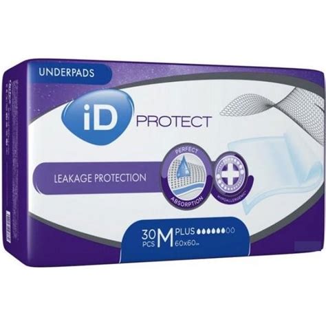 ᐉ Пеленки iD Expert Protect Plus M 60x60 см 30 шт. (2-047889) • Купить ...