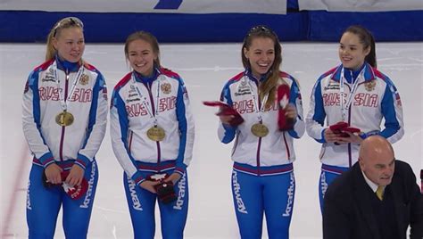 Чемпионат Мира по шорт треку Болгария София ЭСТАФЕТА Ж 賂Женская