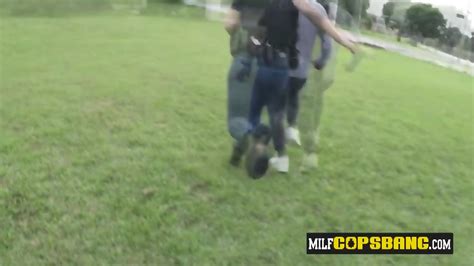 Breasty Milfs In Cop Uniform Make A Strong And Deep Sucking Eporner