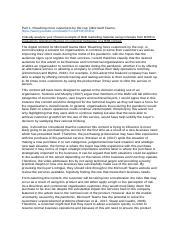 TMA 05 Docx Part 1 Reaching More Customers By The Cup Microsoft Teamshttps Youtube Com