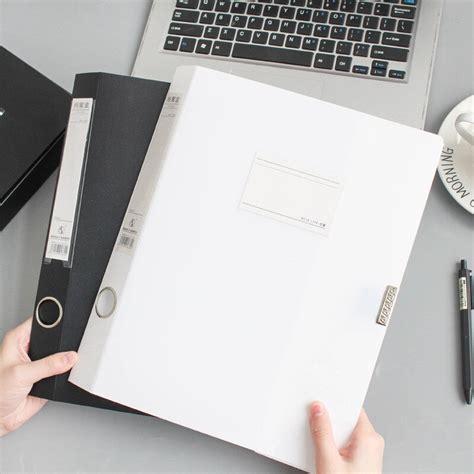 A4 Pp File Bag Data Book Large Capacity Folder Por Vicedeal