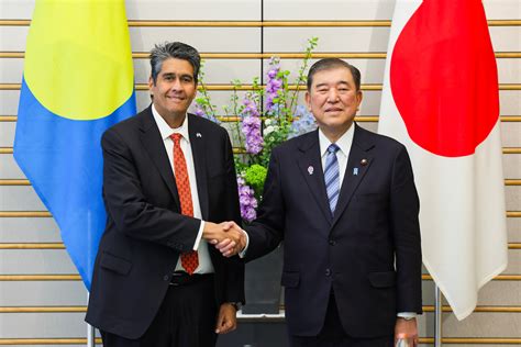 Japan Palau Summit Meeting Summary Diplomatic Relations Prime Ministers Office Of Japan