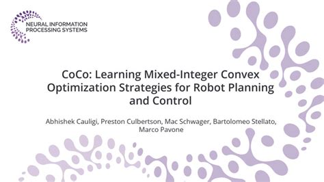 Abhishek Cauligi Preston Culbertson Mac Schwager Bartolomeo Stellato