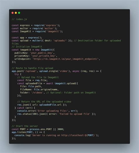 Javascript Video Cannot Be Loaded Of Imagekit Stack Overflow