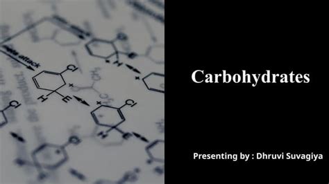 Carbohydrates Polyhydroxy Aldehydes Or Ketones Or Substances That Yield Such Compounds Upon