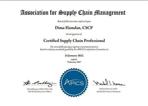 Apics Cscp Supplychainmanagement Supplychain Ascm Amman Jordan… Ahmad Abbadi Cscp