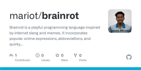 Github Mariotbrainrot Brainrot Is A Playful Programming Language