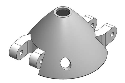 ⚽ 445mm Scale Spinner Set 6 Pcs For Offset Center Section