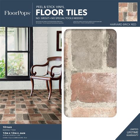 Brick Vinyl Flooring Shop On Pinterest