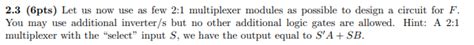 solved 2 1 4pts consider the following boolean function