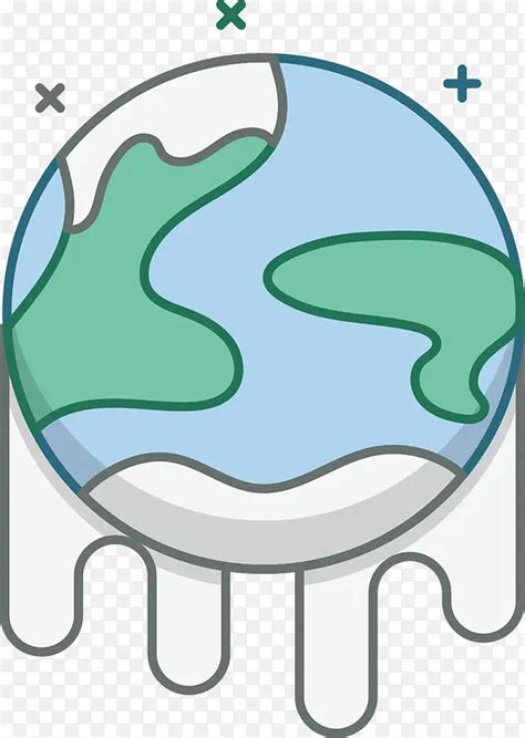 冰川时代的矢量地球PNG图片素材下载 图片编号qxemvlky 免抠素材网