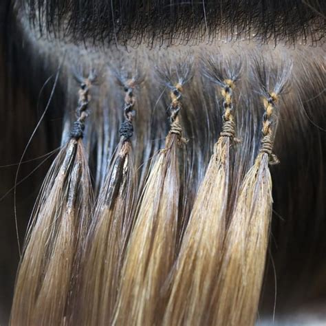 이음머리공작소 노팁붙임머리 와 붙임머리 는 차이점은 기모의 형태 입니다~ 시술방법은 같아요