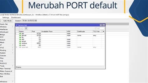 Mikrotik Routing Keamanan Jaringan Pptx