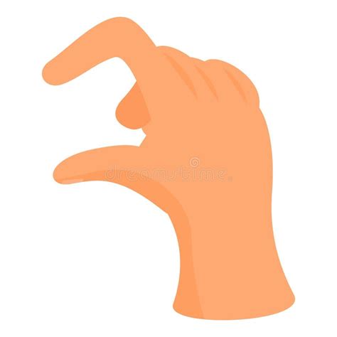 Hand Gesturing Small Amount With Thumb And Index Finger Stock Image