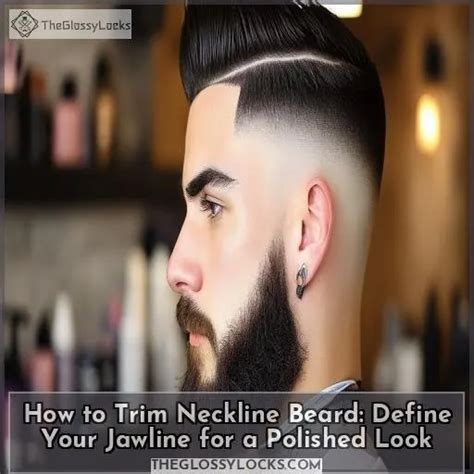 How To Trim Neckline Beard Define Your Jawline For A Polished Look