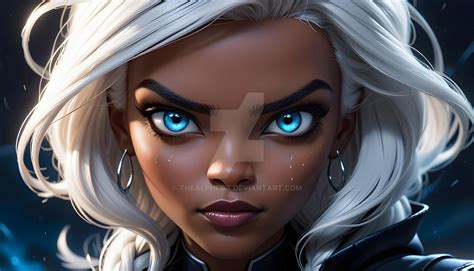 Portrait Ororo Munroe Storm By Thealphega On Deviantart