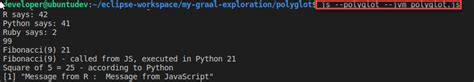 Node Js Application Running On Graalvm Interoperating With Java