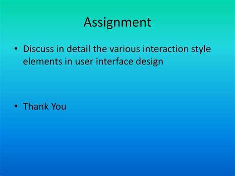 Software Engineering 19 User Interface Design Elements Pptx