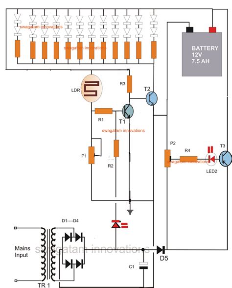 Block Diagram Of Emergency Lighting System [diagram] Wiring