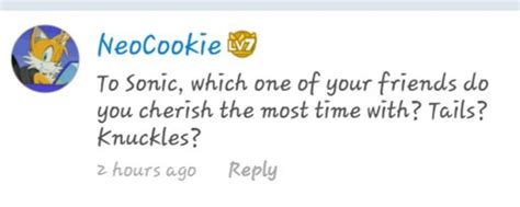 Sonic Answer 25 Sonic The Hedgehog Amino