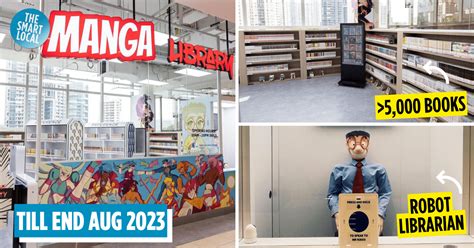 Nlbs Pop Up Manga Library Has Comics Like Naruto Until End Aug 2023