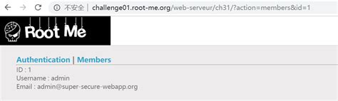 【root me】 sql injection file reading 眈眈探求