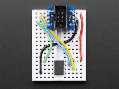 Adafruit 6 Pin Avr Isp Breadboard Adapter Mini Kit Id 1465 Adafruit
