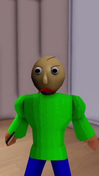 Ai Mata O Baldi Do Coração🤣 Roblox Shorts Baldi Baldursgate3