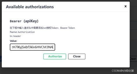 NET WebApi Swagger 配置 JWT token Authorize认证 webapi authorize CSDN博客
