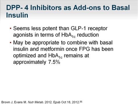 Ppt Injectable Options As Add Ons To Basal Insulin Targeting Ppg In