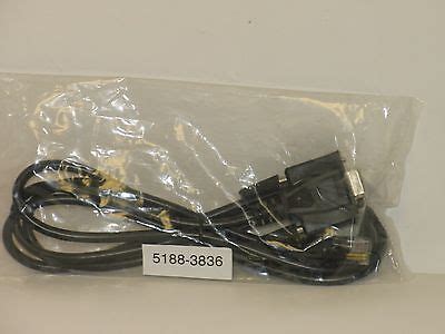 HP Console Cable DB Female To RJ Adapter Cable Model NEW EBay