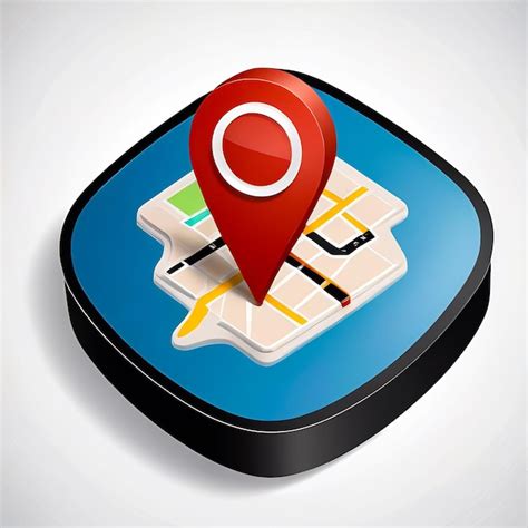 Premium Photo 3d Gps Icon Pin Marker Location Map Pointers