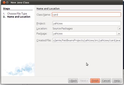 White Pumpkin Creating A New Class In Netbeans