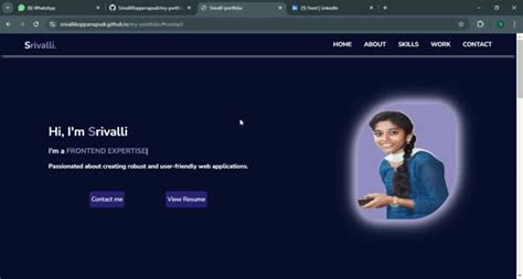 Srivalli Koppanapudi On Linkedin Nexpantechnologies Internship Webdevelopment Frontend