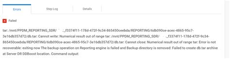 Powerprotect Disaster Recovery Backup Fails With Cannot Write