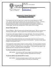 Understanding Number Systems Binary Decimal Hexadecimal Course Hero