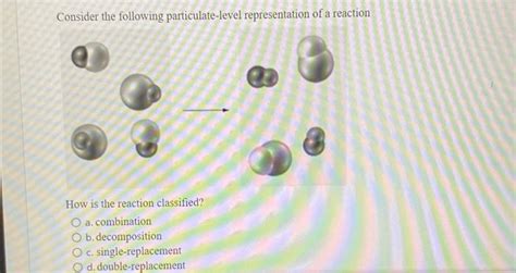 Solved Consider The Following Particulate Level Chegg