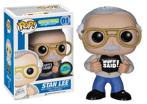 Pop Stan Lee Nuff Said Vinyl Figure Our Exclusive
