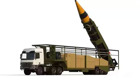 Kheibar Iranian Ballistic Missile 3d Model Cgtrader