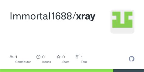 GitHub Immortal1688 Xray