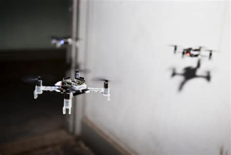 Swarm Of Tiny Insect Inspired Drones Explores Unknown Environments Mirage News