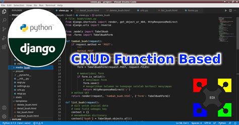 Django Membuat Program Crud Function Based Django Ediwebdev