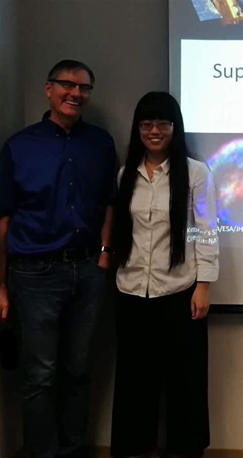 Xilu Wang Earns PhD Department Of Astronomy Illinois
