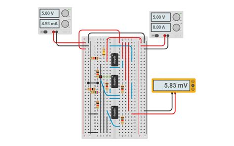 Circuit Design Lab Exer 1 2nd Circuit Tinkercad