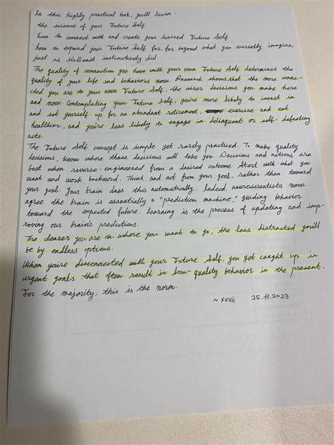 미래의 나와 연결되는 수준이 현재의 삶과 행동 수준을 결정한다 미래의 나와 더 깊이 연결될수록 지금 더욱 현명한 결정을 내릴 수 있다 미래의 내가 어떤 모습일지 깊이