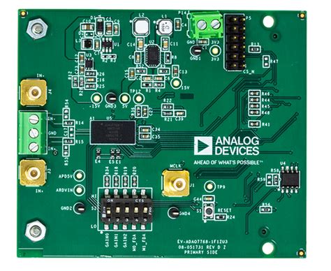 Eval Adaq7768 1 Evaluation Board Analog Devices