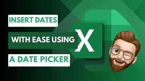 Paul Omalley On Linkedin Insert A Date Picker In Excel Desktop A