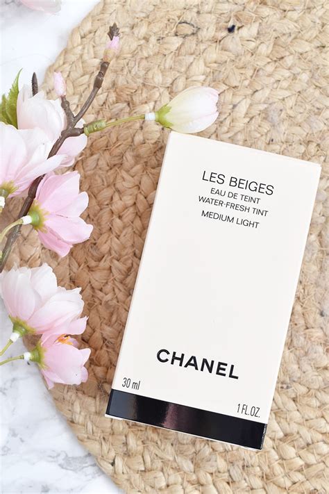 Review: Chanel Les Beiges Eau De Teint Water-Fresh Tint | byAranka.nl