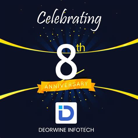 Deorwine Infotech On Linkedin Companyanniversary Anniversary Years Workcelebration Business